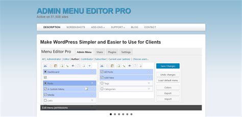 Admin Menu Editor Pro With All Addons Creativesea