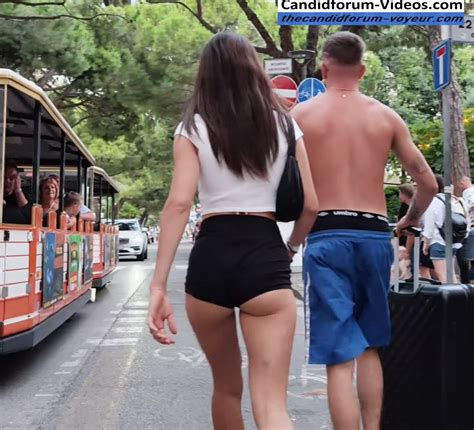 Short Shorts Candid Short Shorts Exposed Ass
