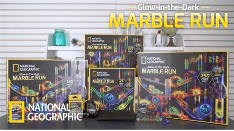 National Geographic Glowing Marble Run Youtube