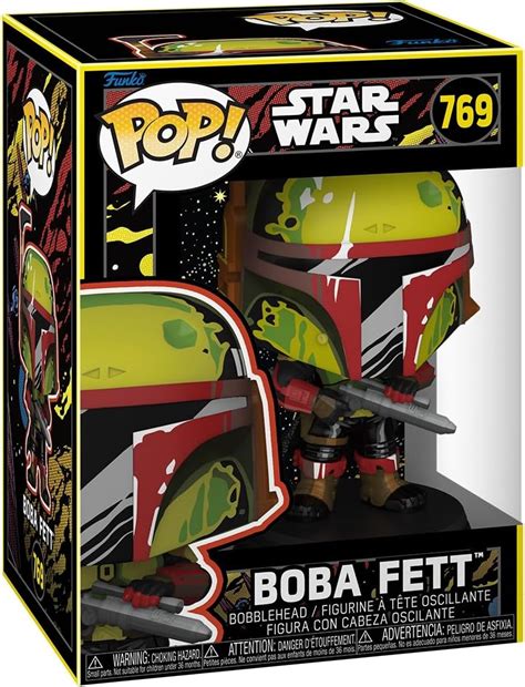 Funko Pop Star Wars Book Of Boba Fett Boba Fett Retro Figures