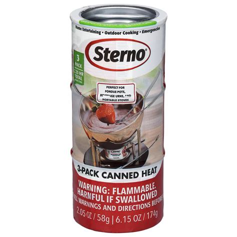 Sterno Canned Heat Shop Charcoal Wood And Fuel At H E B