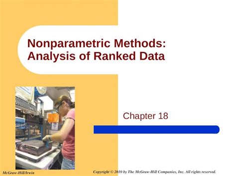 Ppt Nonparametric Methods Analysis Of Ranked Data Dokumentips