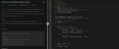 dynamicprogramming mincostoranges dsa dsaday82 bishal das