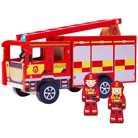 Wooden Fire Engine Montessori Toy