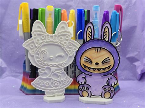 Labuba La Bu Bu La Boo Boo Cute Vibes Coloring By Merilno3d Makerworld Download Free 3d Models