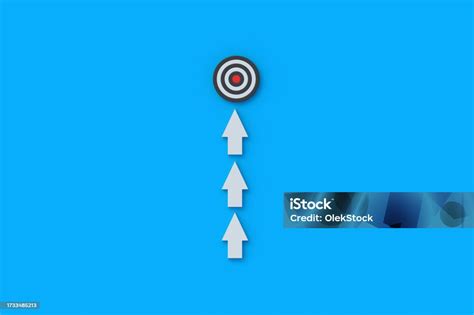 목표 달성 개념입니다 목표 목표 사업 개발에 대한 결정 성공적인 방법 성공 달성 화살과 과녁 3d 렌더링 0명에 대한 스톡 사진 및 기타 이미지 Istock