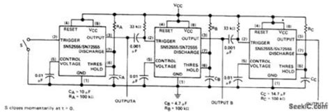 THREE STEP SEQUENCE TIMER Time Control Control Circuit Circuit Diagram SeekIC Com