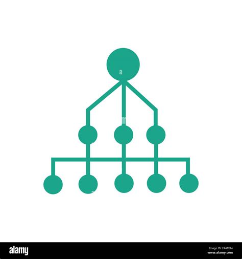 Flat Hierarchy Icon Symbol Vector Illustration Stock Vector Image And Art
