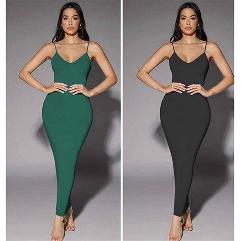 Sexy Sleeveless Bodycon Dress — Yellow Sub Trading