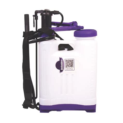 Defenders White Purple Backpack Sprayer 12ltr Screwfix