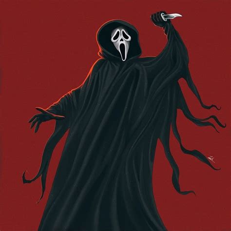 Ghostface Fanart Scream Peliculas De Terror Antiguas Fondo