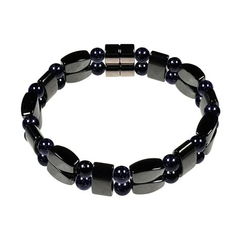 Mens Double Bracelet Blue Goldstone Beyond Jewelry