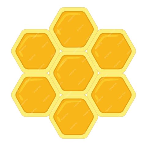 Premium Vector Bee Hive Nest House Hexagonal