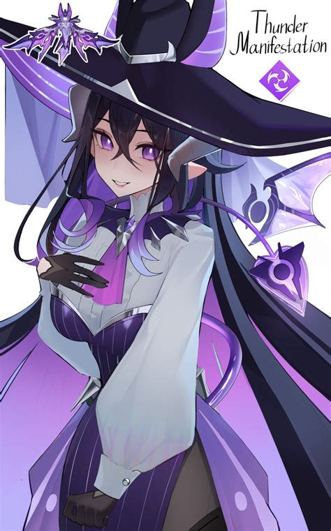 Reiko Lape Thunder Manifestation Genshin Impact Genshin Impact
