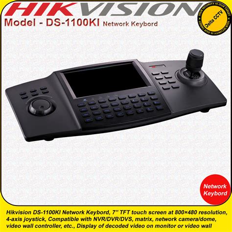 Hikvision 4 Axis Joystick Network Keyboard Controller Ds 1100ki