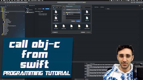 How To Call Objective C From Swift Ios Programming Tutorial Youtube