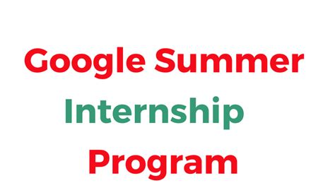 Google Summer Of Code GSoC Applications Open Google Summer Internship Program Dr Asma