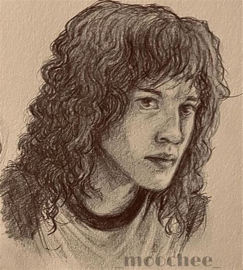 Eddie Munson Sketch Eskiz Çizim Fikirleri Figür çizimleri