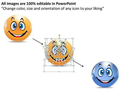 Business Powerpoint Templates Emoticon With Naughty Expression Sales