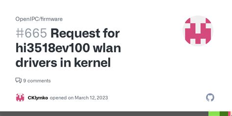 Request For Hi Ev Wlan Drivers In Kernel Issue Openipc