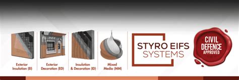 Styro Eifs Systems Exterior Cladding Insulation Finishing System Dubai