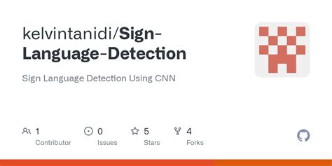 GitHub Kelvintanidi Sign Language Detection Sign Language Detection Using CNN