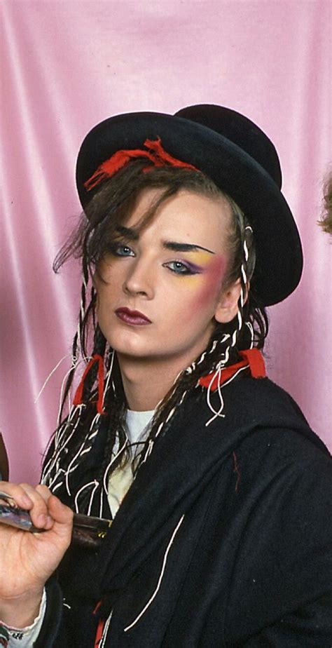 Pin Di Xenia Patsi Su The Beautiful Eyes Of Boy George Trucco Anni