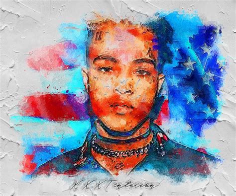 Celebrity Xxxtentacion Painting By Rosie Boehm Pixels