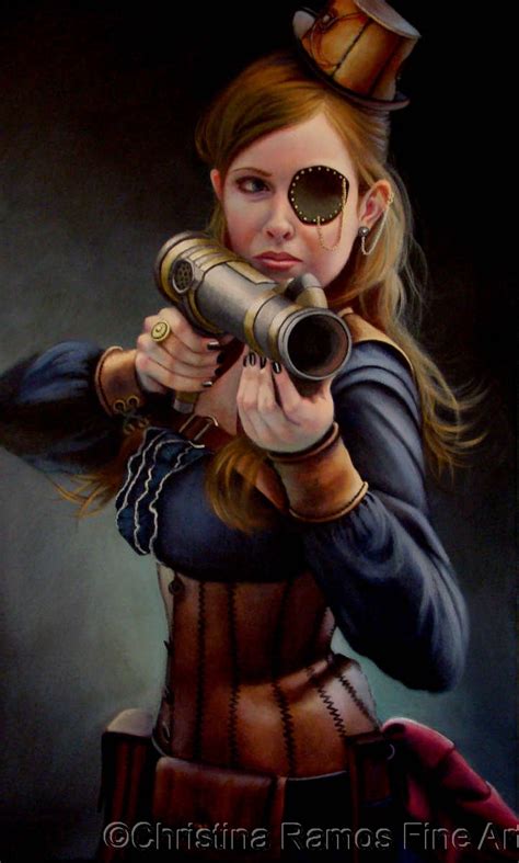 Steampunk Female Assassin
