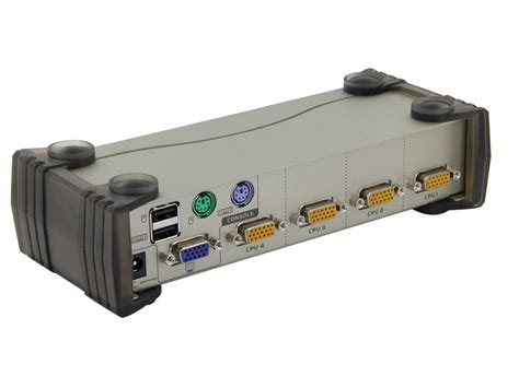 ATEN CS84U 4 Port PS 2 USB KVM Switch Newegg Ca