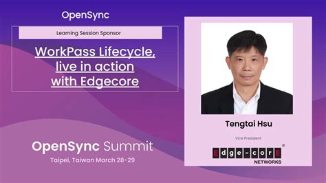 Aaron Su Edgecore Wi Fi Accton Technology Posted On Linkedin