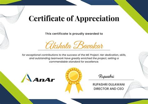 Anar Solutions Inc On Linkedin Appreciations Akshata Bavakar For Your
