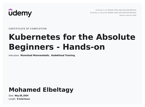 Mohamed S On Linkedin Excellent Kubernetes For Beginners Course With