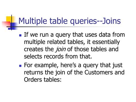 Ppt Queries Powerpoint Presentation Free Download Id494135