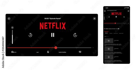 Netflix User Interface Templates Iphone 16 Pro Max With Netflix Mockup
