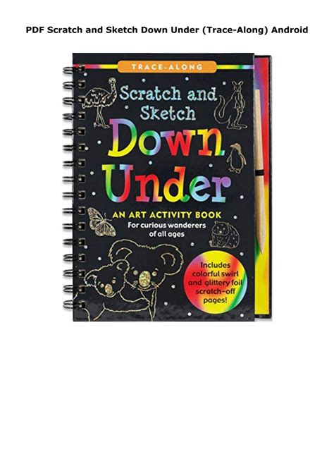 Pdf Scratch And Sketch Down Under Trace Along Android