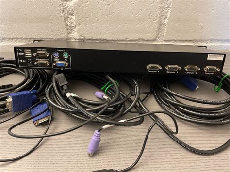 4 Port Kvm Switch Osd Avocent Switchview 1000 Kaufen Auf Ricardo