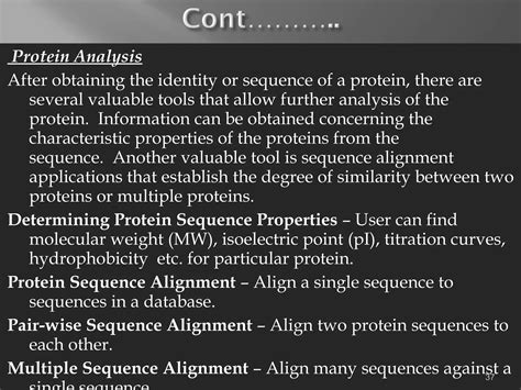 Role Of Bioinformatics In Life Sciences Research Ppt Databases