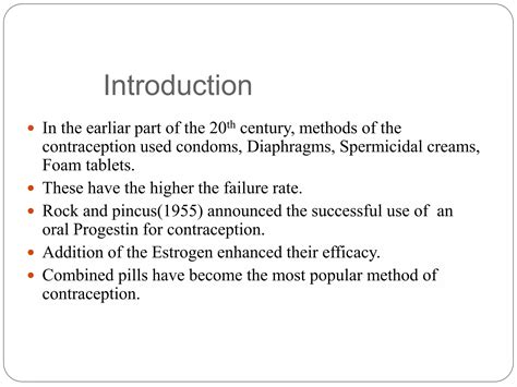 Contraceptive Agents Male And Female Like Estradiol Testosterone Pptx