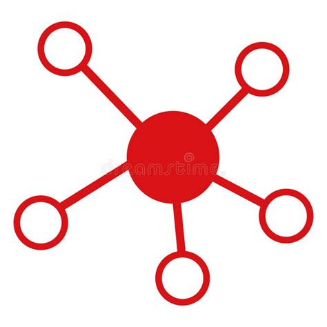 Connections Vector Icon Pictogram Is Isolated On A White Background