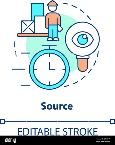 Source Concept Icon Stock Vector Image And Art Alamy