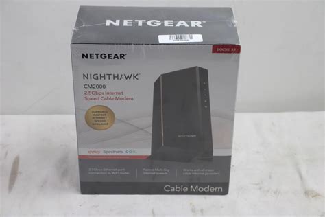 Netgear Speed Cable Modem Property Room