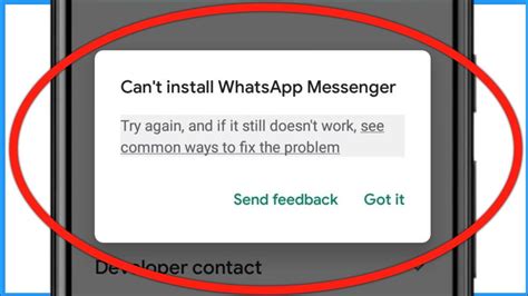 Fix Can't Install Whatsapp Messenger | How To Solve Can't Install ...