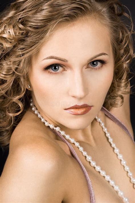 Portrait Of Wonderful Woman Stock Image Image Of Model Beauty 7317543