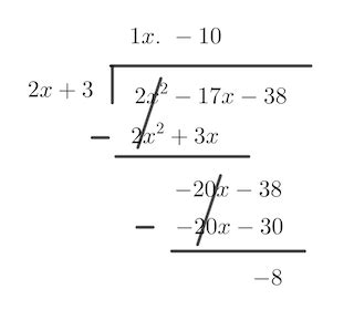 Dividing Polynomials Calculation Examples Study Com