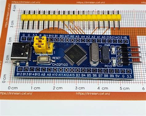 Cxt Vn Từ ý Tưởng đến Sản Phẩm Ch32f103c8t6 Blue Pill Mini Kit Arm