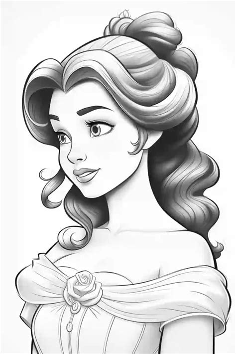 Disney Princess Belle Sketches