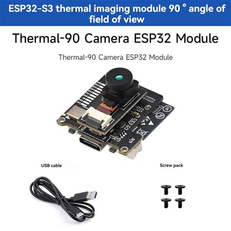 Esp32 S3 Wifi Infrared Thermal Imaging Module Esp32 Serial Wifi Rgb Development Bo G125