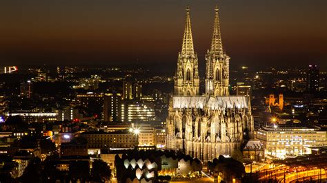 Cologne Cathedral At Night