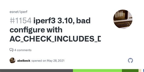 Iperf Bad Configure With AC CHECK INCLUDES DEFAULT Issue Esnet Iperf GitHub